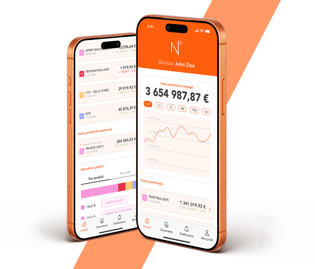 La nouvelle application Espace Particulier Nortia